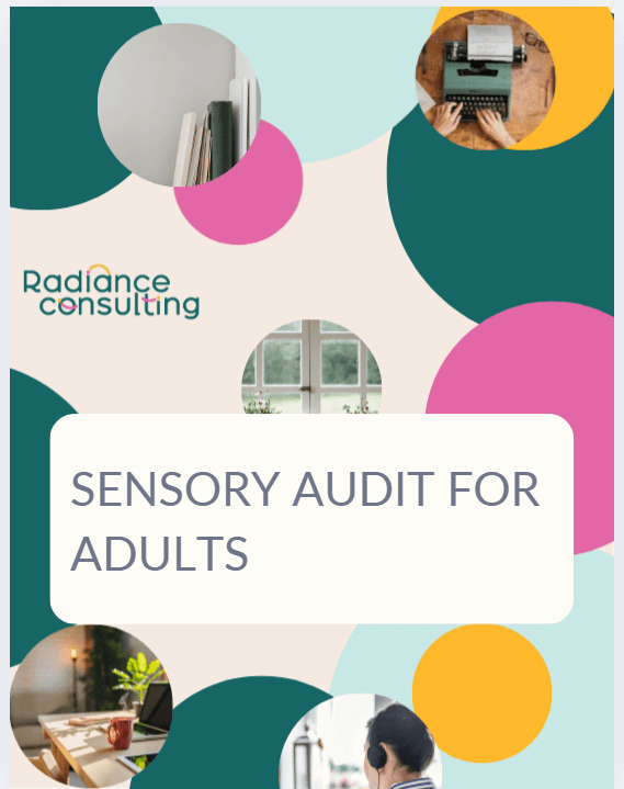 Sensory Audit Workbook for Adults - Radiance Consulting Ltd.